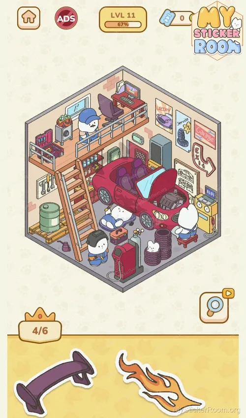 My Sticker Room All Level Walkthroughs