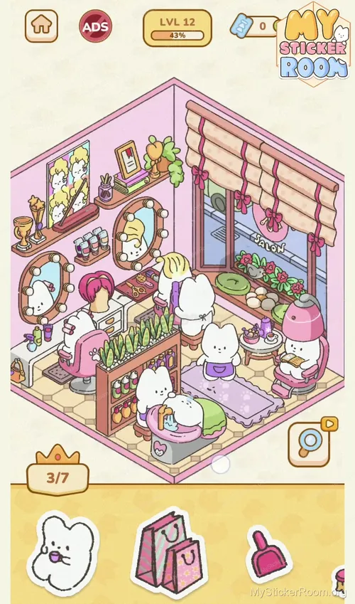 My Sticker Room All Level Walkthroughs