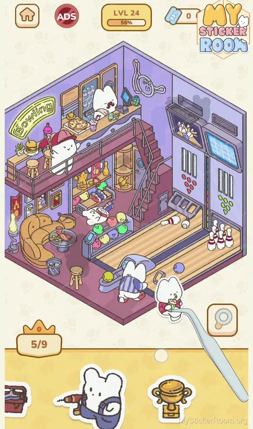 My Sticker Room All Level Walkthroughs