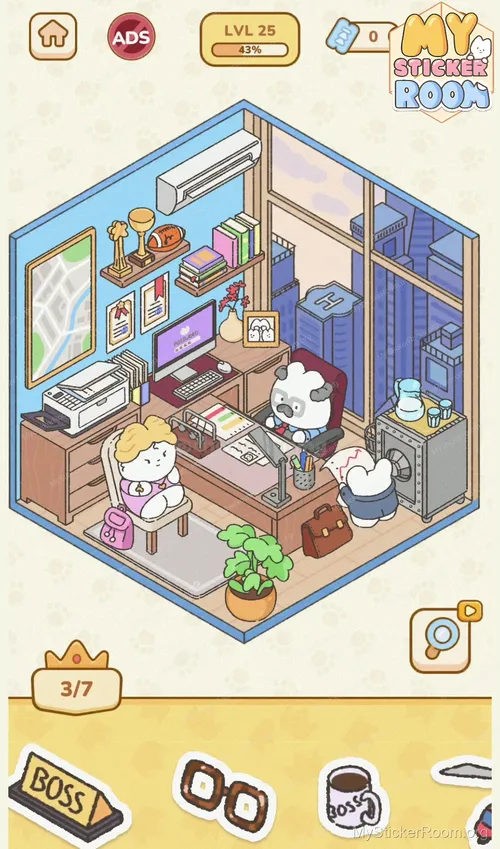My Sticker Room All Level Walkthroughs