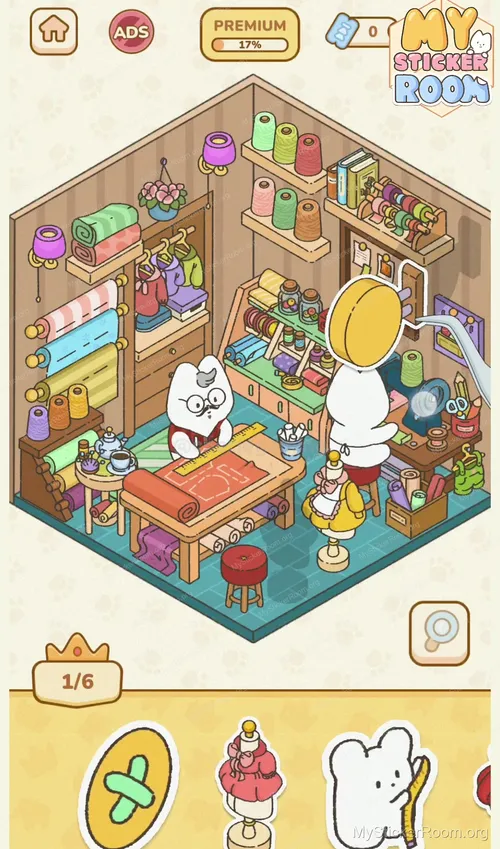 My Sticker Room All Level Walkthroughs